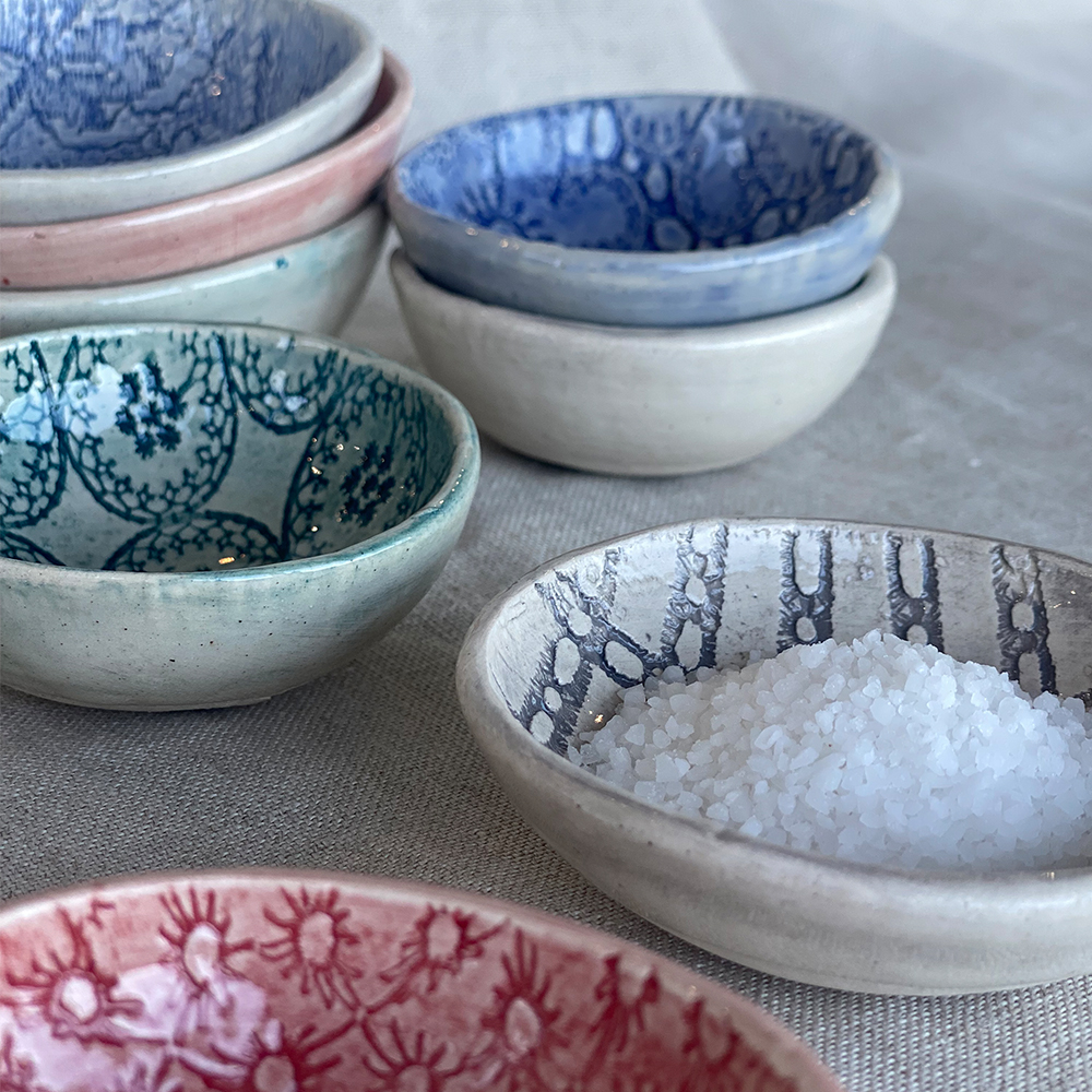 SALT Dish Round Small, Mixed Pattern – set of 2 – MOBI | Home Office ...